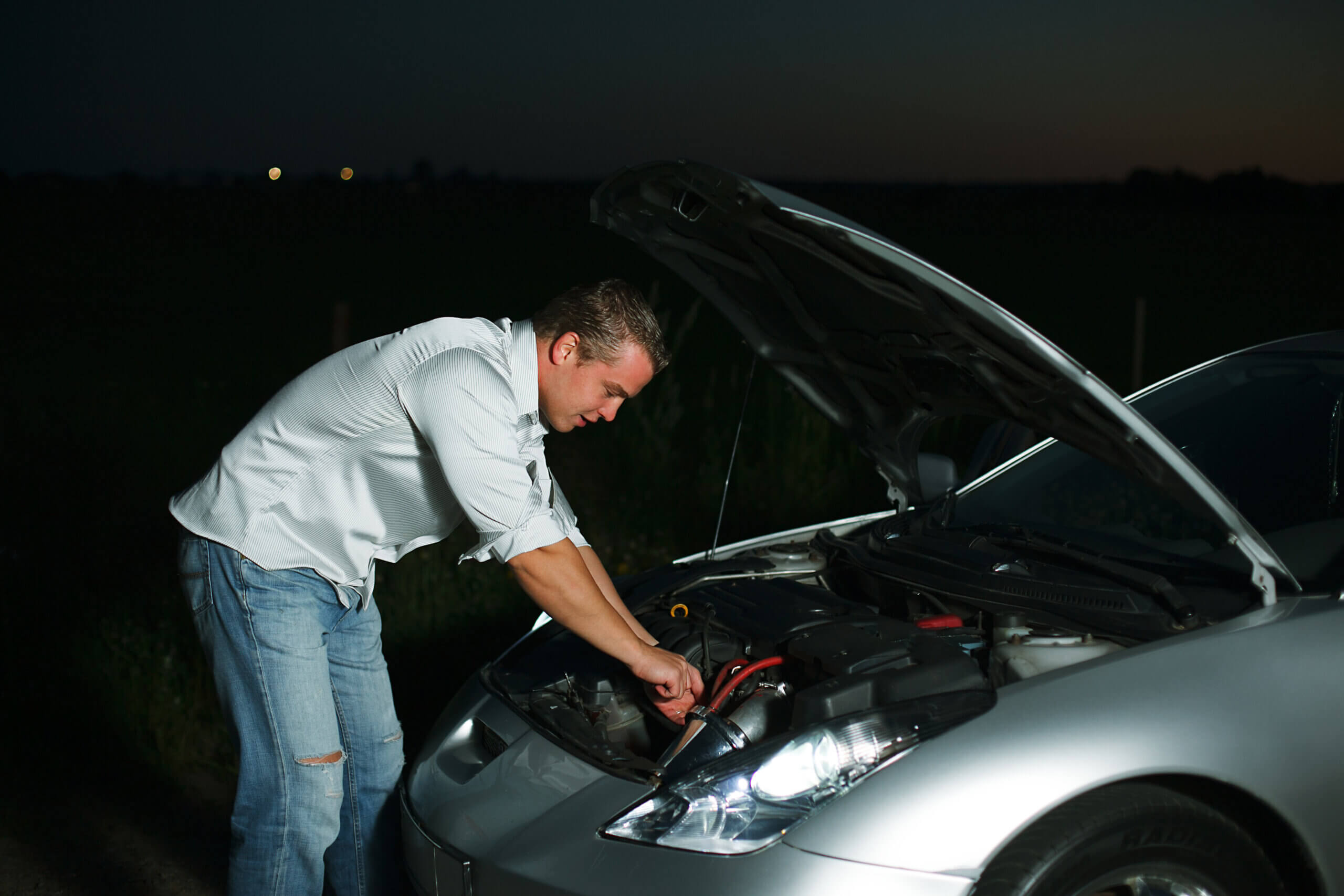 Here's What to Do if Your Car Breaks Down at Night - Barnett's Towing